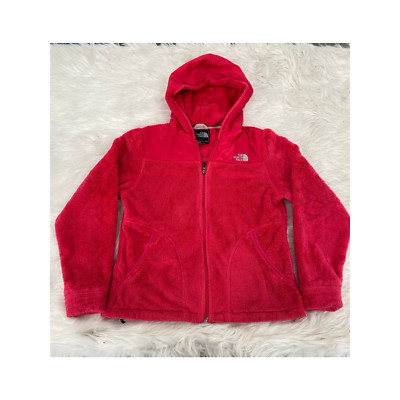 The North Face Osito Oso Hoodie Full Zip Silken Fleece Jacket Sz M Hot ...