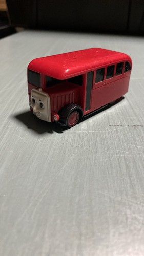 TOMY 1995 Thomas & Friends TrackMaster Red Bertie Motorized Bus Britt ...