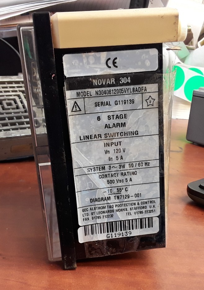 Gec Alsthom Model 304 Novar 300 N3040612005VYLBADFA | eBay