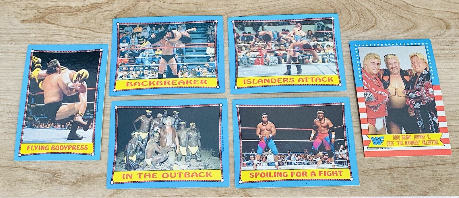 1987 Topps WWF Superstars Cards lot of 6 Wrestling WWE | eBay