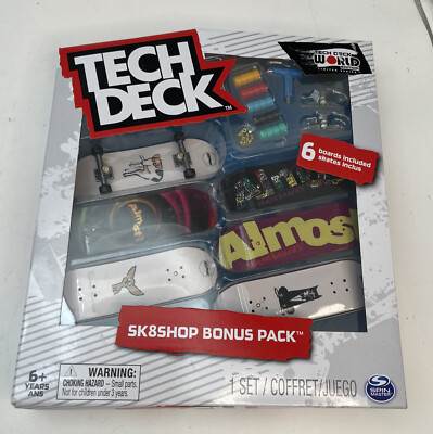 ALMOST Tech Deck Sk8Shop Bonus Pack World Limited Edition fingerboard ...
