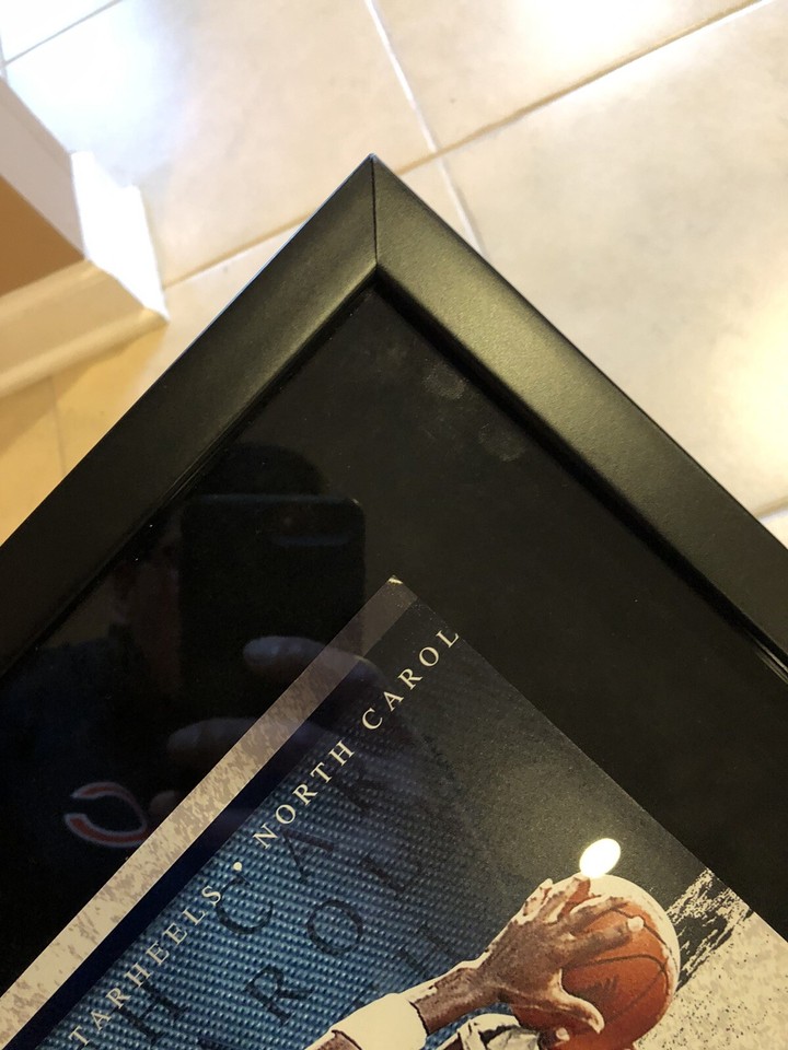 MICHAEL JORDAN AUTOGRAPHED UNC/BULLS JERSEY NUMBERS FRAMED MSRP $8000 ...