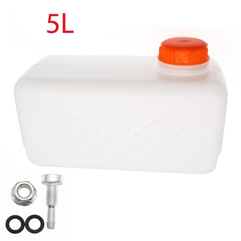 5L Plastic Fuel Oil Gasoline Tank for Car Boat Truck Air Diesel Parking ...