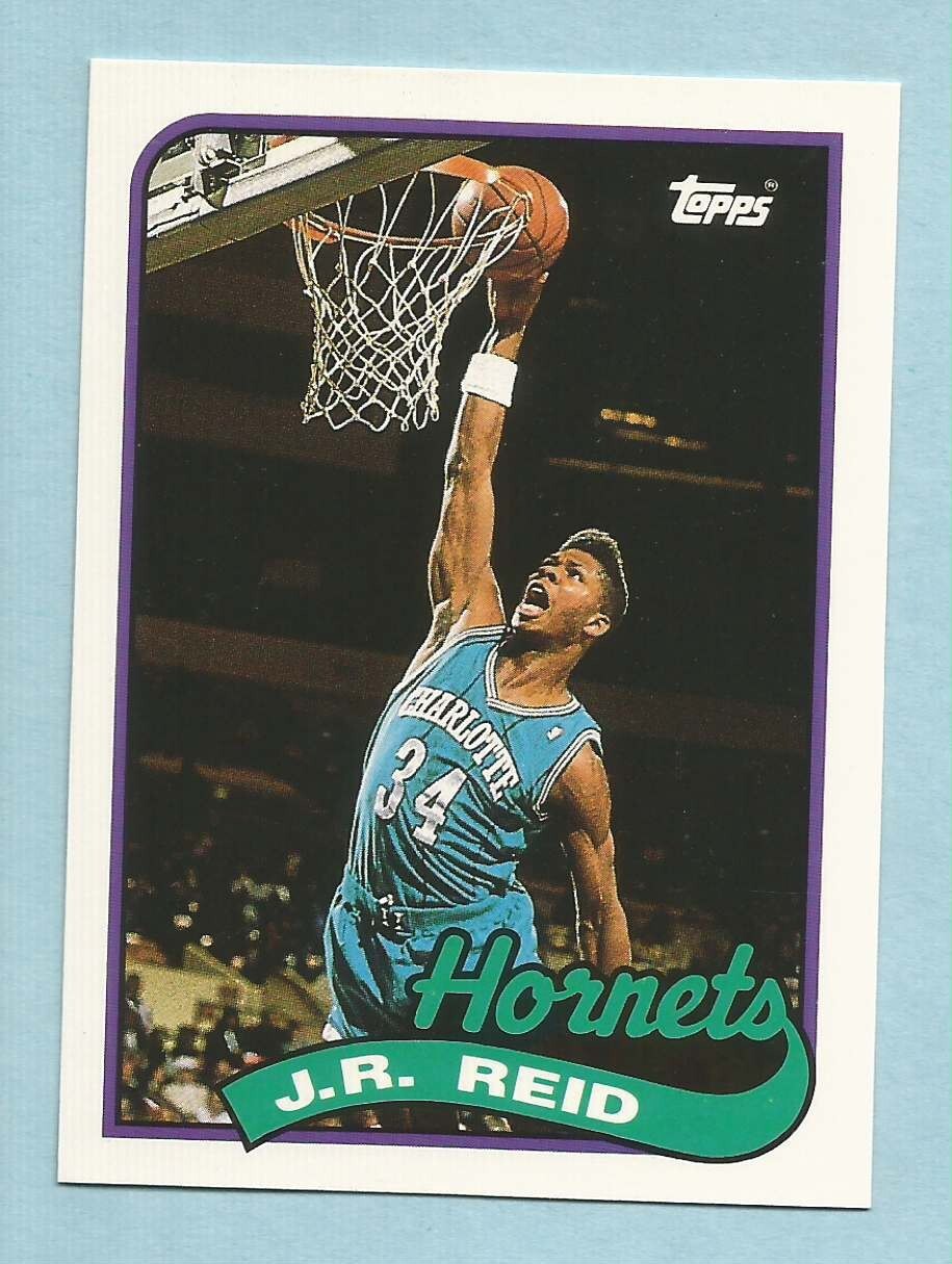 1992-93 Topps Basketball Archives J.R. Reid #126 Charlotte Hornets | eBay