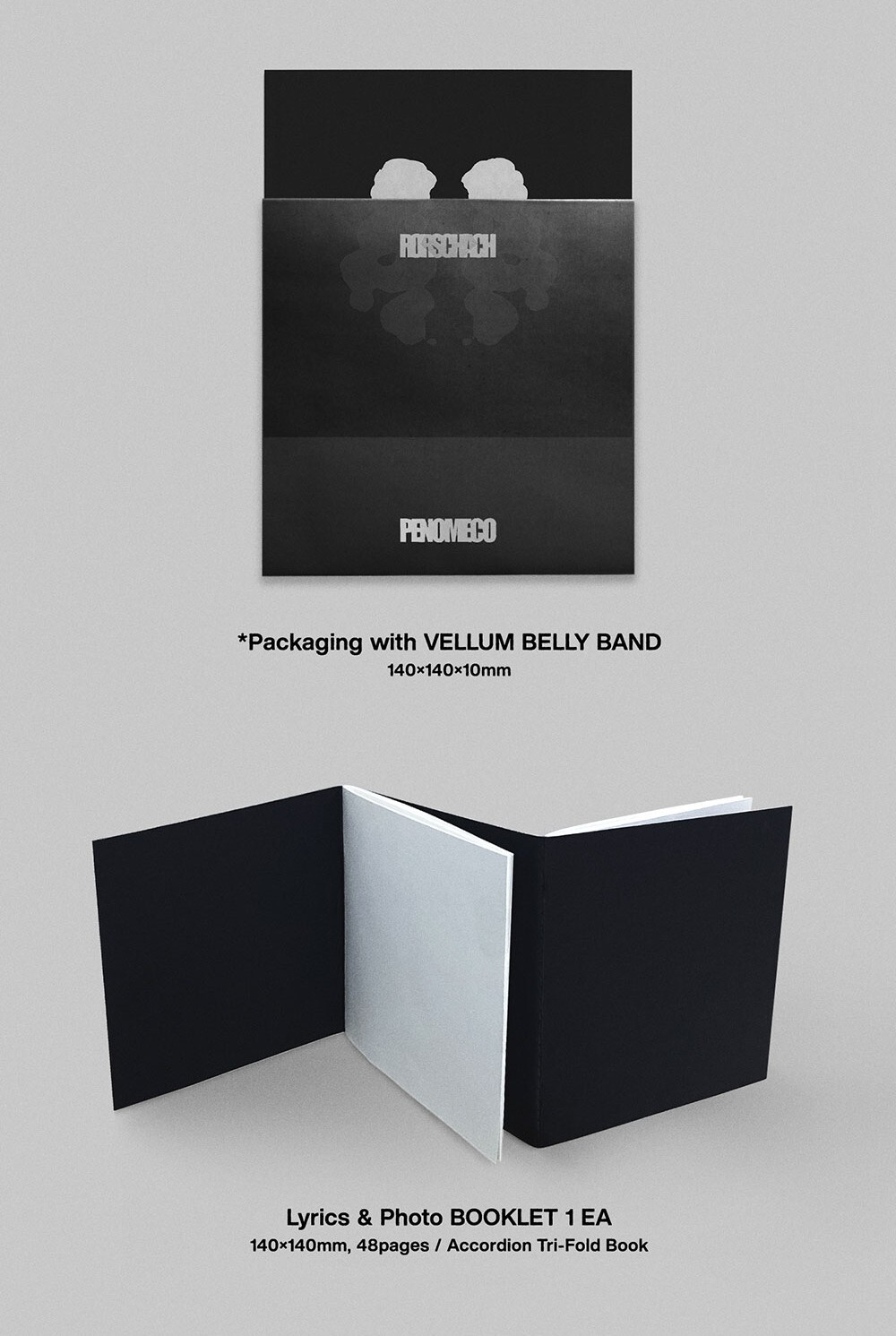 Penomeco - [ Rorschach ] (general) K-pop CD Disc Album Rapper Hip hop ...