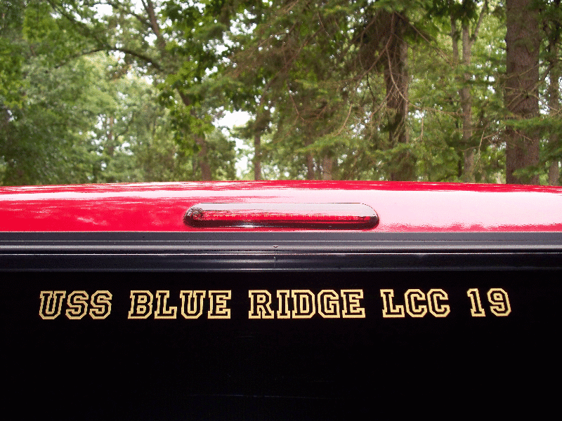 USS BLUE RIDGE LCC 19 Decal US NAVY Military USN S01 | eBay