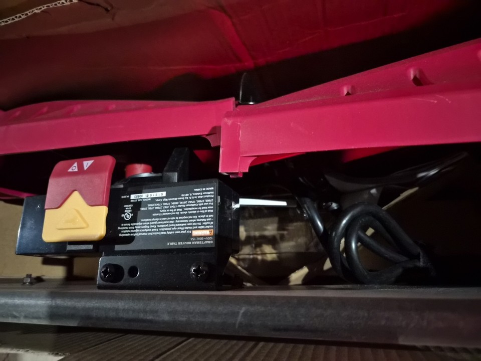 NEW Sears Craftsman Router Table, 334 sq in, Model 320.37599, Never ...