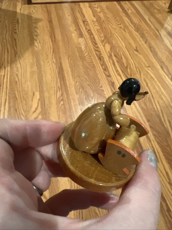 German Emil Helbig Erzgebirge Figure - Mother & Child | eBay