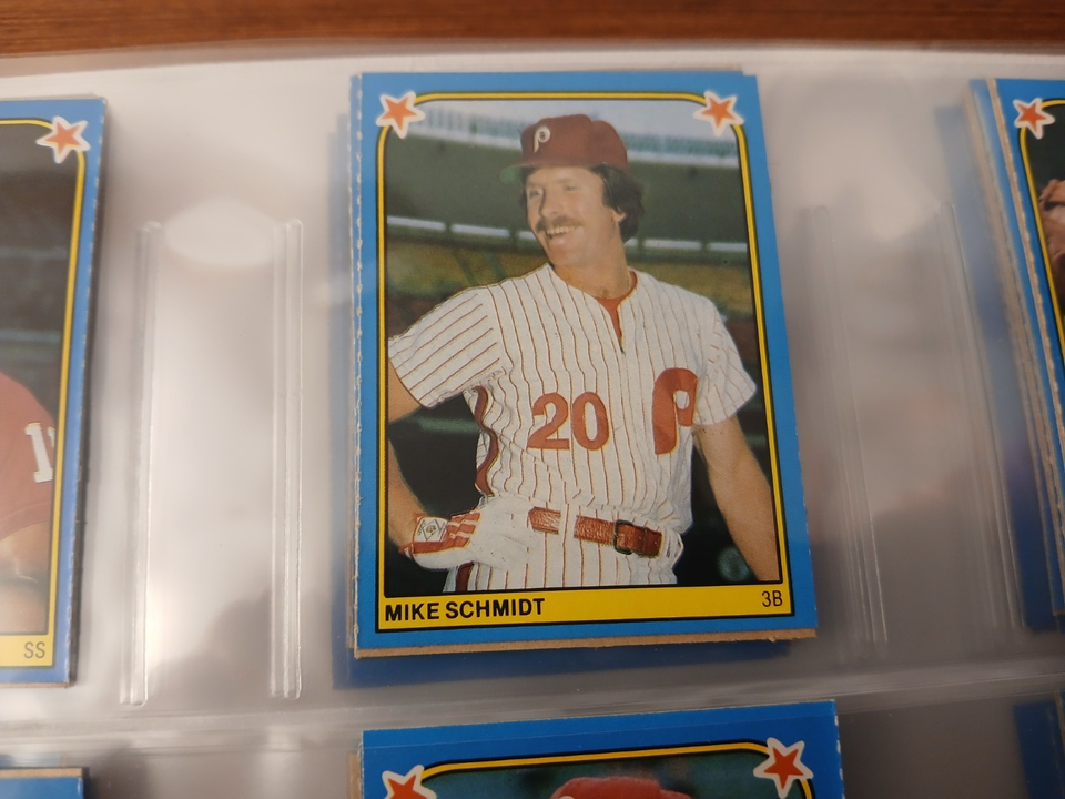1983 Fleer Baseball Sticker Complete Set ( 270 ) NR.MT. + 27 Team ...