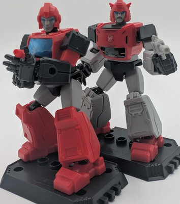 COMBO PACK! Blokees Transformers Galaxy Version Cliff jumper & Ironhide ...