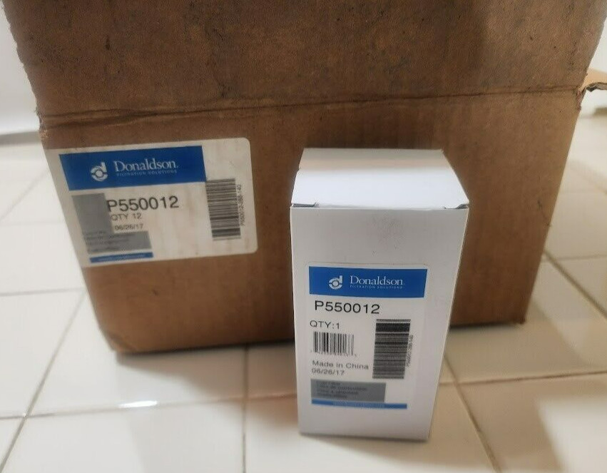 DONALDSON P550012 - Fuel filter cross reference