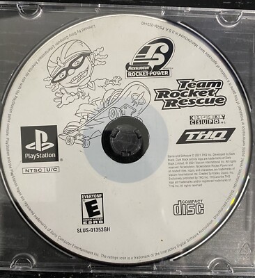 Rocket Power Team Rocket Rescue Greatest Hits PS1 Disc Only (Tested) | eBay