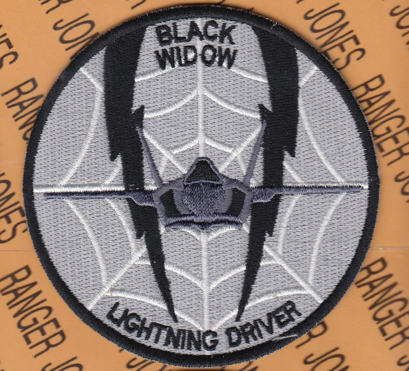 USAF Air Force 421st Fighter Sq FS Black Widows Lightning Driver ~4 ...
