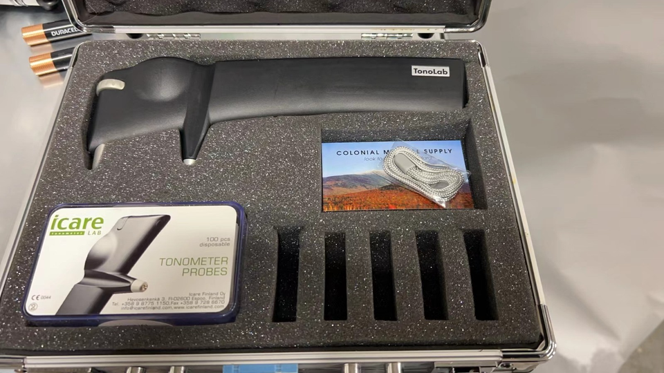 iCare TonoLab Veterinary Tonometer w/ Hard Case & 100 Probes, TV02 | eBay