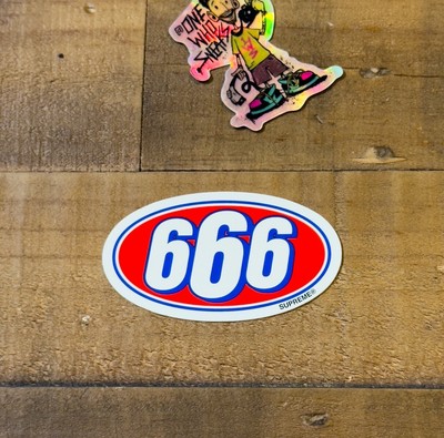 Supreme 666 Sticker (SS17) | eBay
