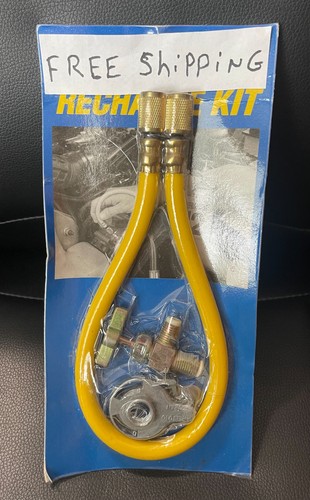 R12 Refrigerant Freon 12 R22 Heavy Duty Recharge Hose Kit By Johnsen's ...