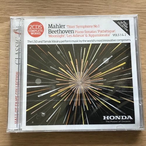 Mahler Titan Symphony 1 Beethoven Piano Sonatas Classic FM LSO Tamas Vasary 2 CD | eBay