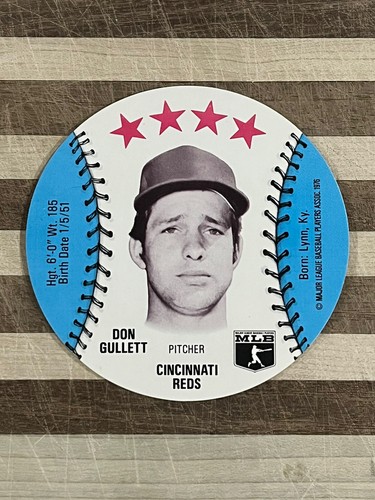 1976 MSA Isaly’s Sweet William Baseball Disc Don Gullett | eBay