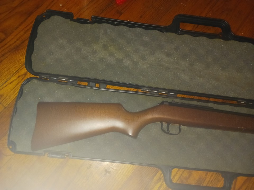 RWS Diana Model 34 .177 Cal Break Barrel Air Rifle With Carrying Case ...