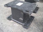 4 Large Vibratory Plate Compactor Rubber Isolator Shock Mount Black 8 ...