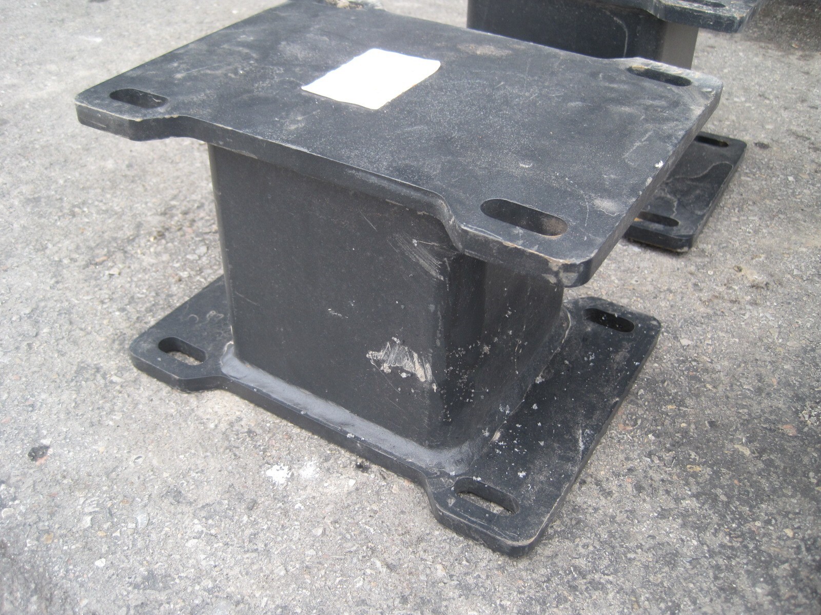 4 Large Vibratory Plate Compactor Rubber Isolator Shock Mount Black 8 ...