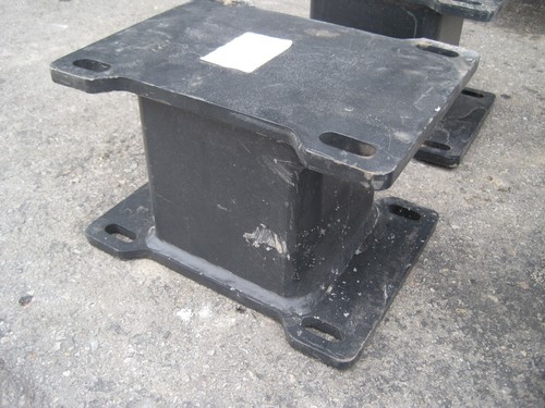 4 Large Vibratory Plate Compactor Rubber Isolator Shock Mount Black 8 ...