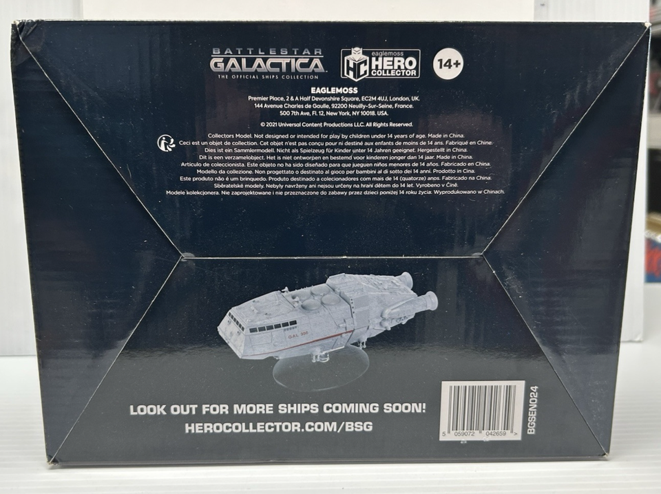 EAGLEMOSS BATTLESTAR GALACTICA COLONIAL SHUTTLE BRAND NEW | eBay