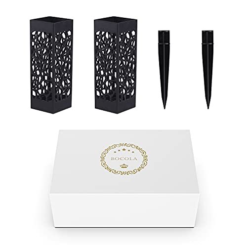 2 Pack Plastic Grave Vase Cemetery Vases Headstone Gravestone Flower ...