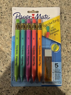 Paper Mate Mechanical Pencils for Handwriting Triangular 5/PK AST ...