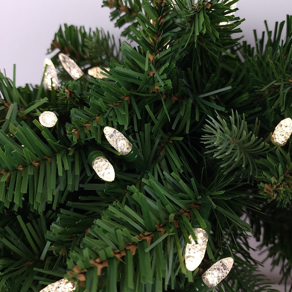 Bethlehem Lights 48" Green Color Flip Overlit Swag | eBay