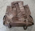 Genuine Leather Unisex Backpack Shoulder Vintage Bucket Brown Bag | eBay