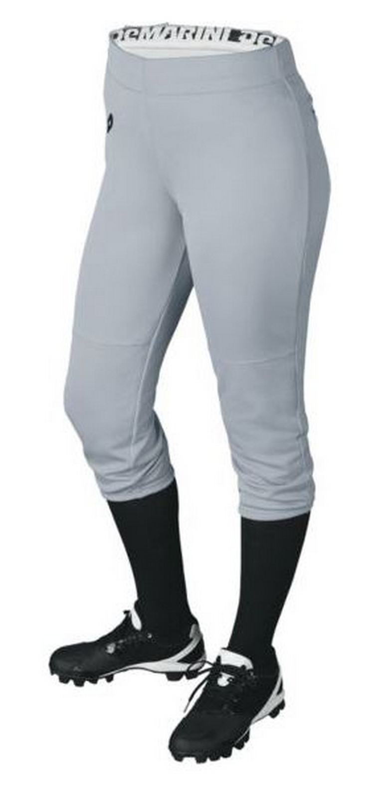Demarini Sleek Fastpitch Softball Pants Women's Pull-Up Knicker Pant ...