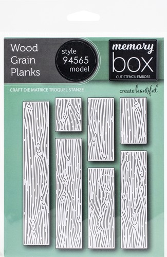 Memory Box Dies-Wood Grain Planks | eBay