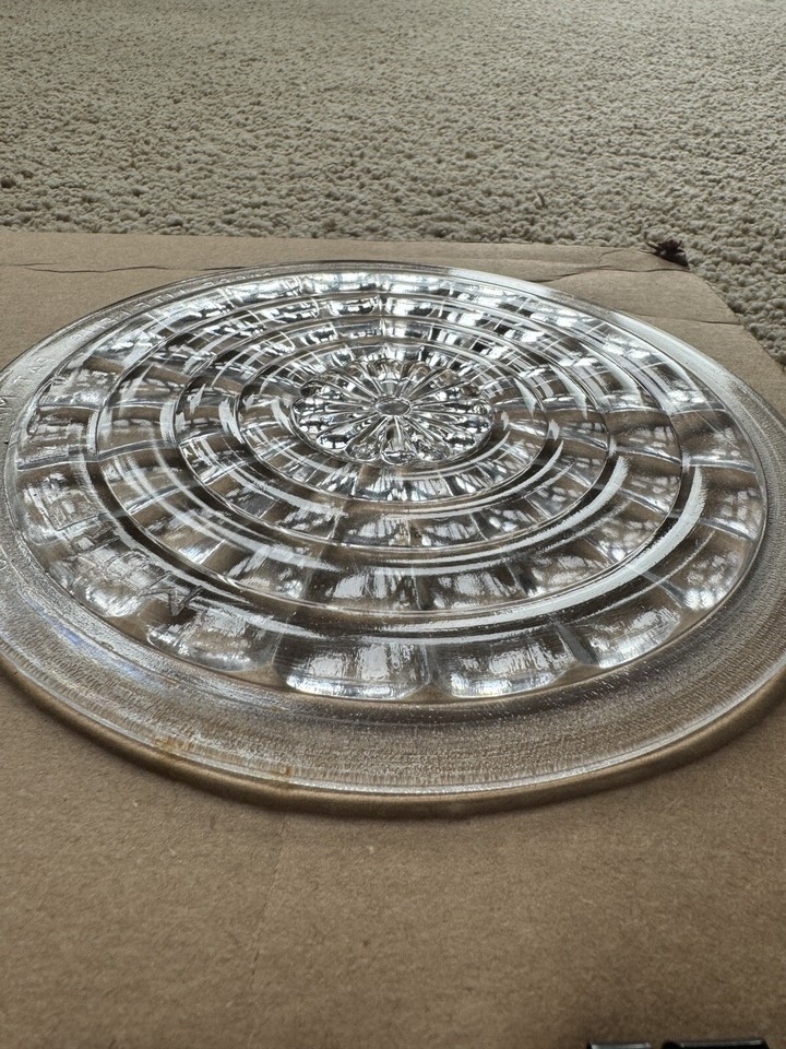 MORE-LITE LENS 8" HEADLIGHT GLASS MAY 23 1917 D-8 *VINTAGE / AUTO LAMP ...