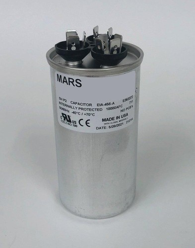 MARS 14294 60/5 MFD Round Run Capacitor 440/370V | eBay