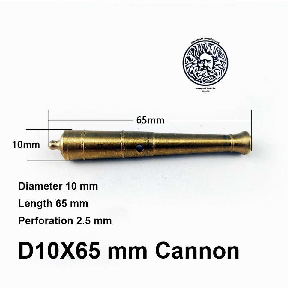 Ship Brass Cannons Gun Artillery Upgrade Wood Ship Model Kit DIY- 1 PCS ...