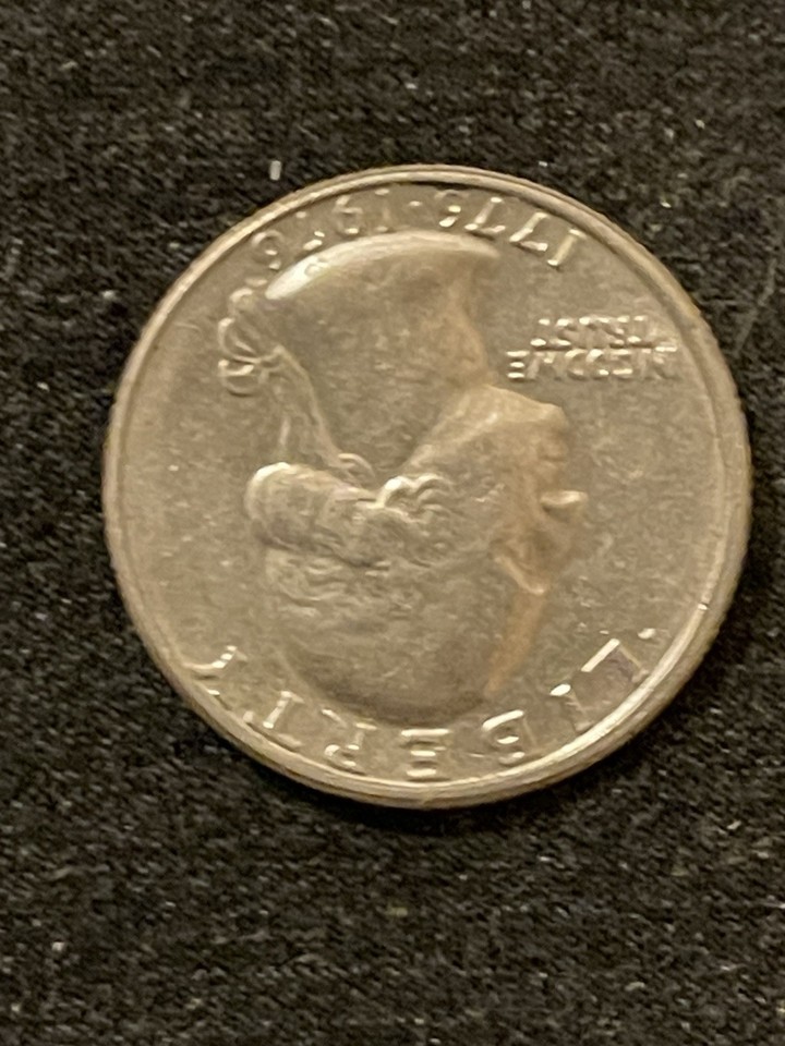 1776-1976 Bicentennial Drummer Boy Quarter D. Rim Error! No Mint Mark ...