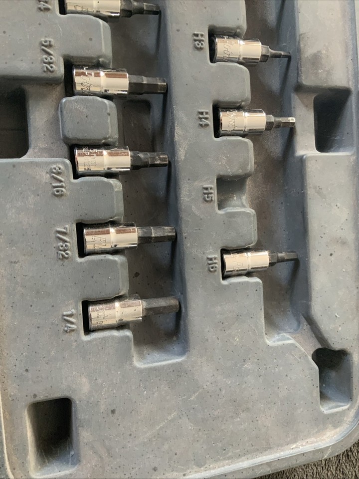 Blue Point Hex Bit Socket Set, Missing 1…blpphssc30 | eBay
