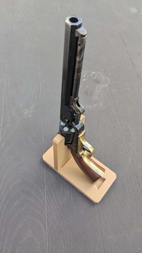 Loading Stand & Display for Black Powder Revolvers or Pistols | eBay