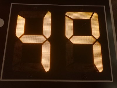 Fair Play Trans-Lux led digit - LED Scoreboard Part | eBay