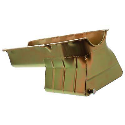 MILO-30908 MILODON Oil Pan, Steel, Gold Iridite, 6 qt, For Chevrolet ...