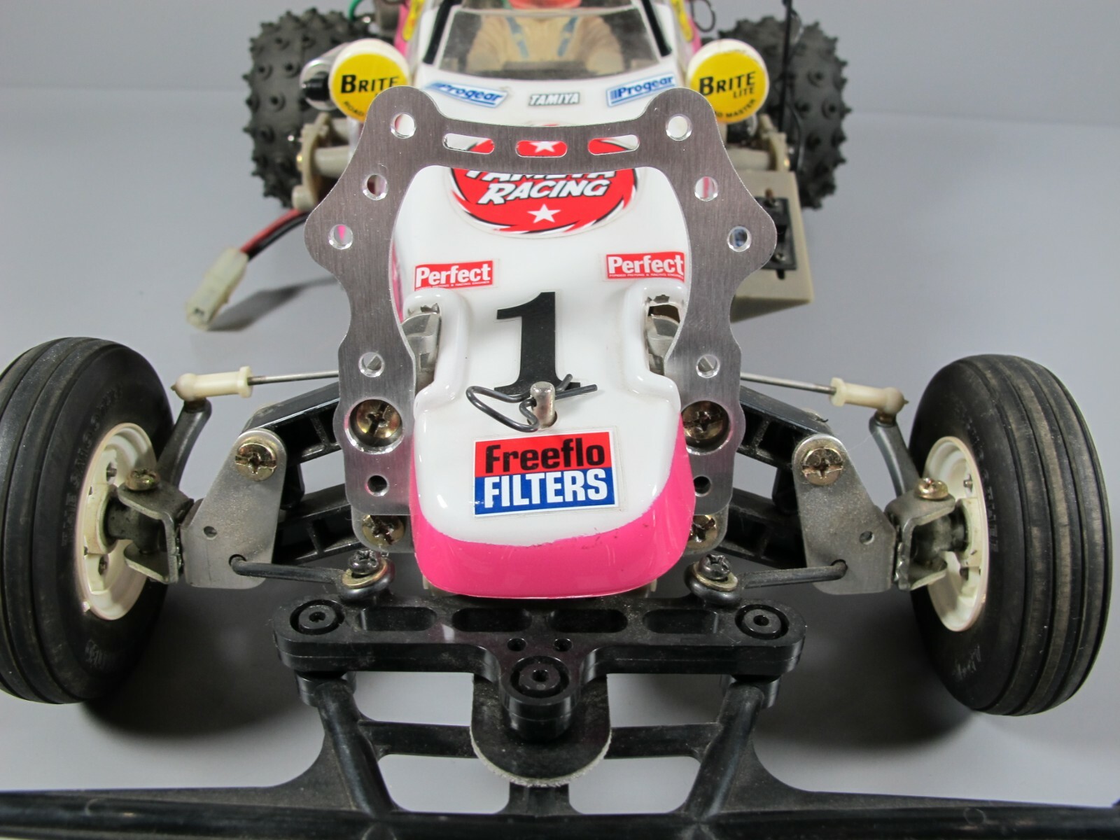 Front Rear Aluminum Suspension Shock Mount Plate Tamiya 1/10 Frog ...