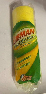 Libman EASY ROLLER MOP REFILL Super Absorbent Tear Resistant #02017 NEW ...