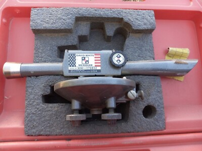 Transits & Theodolites - David White Surveying Transit