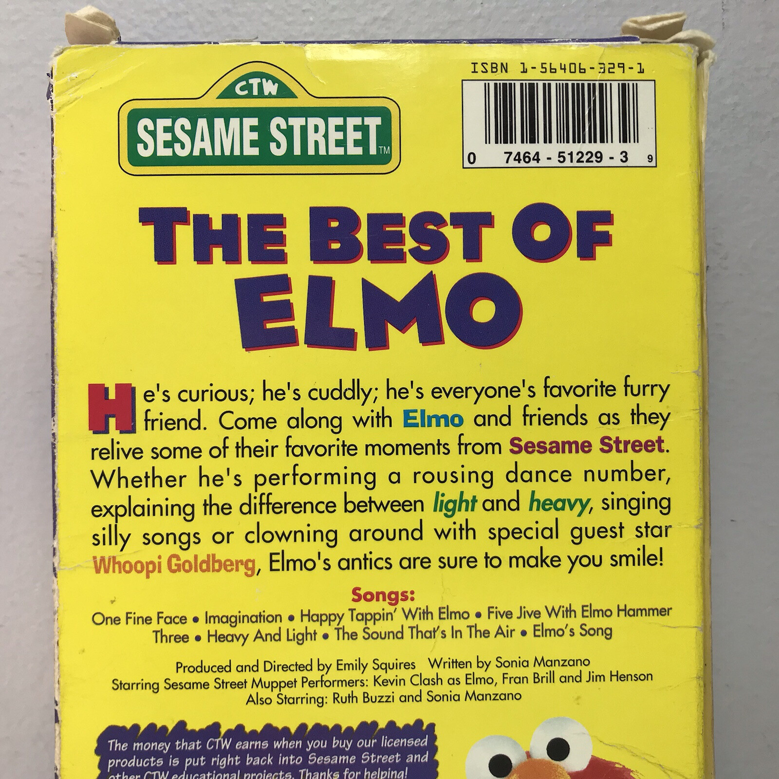 Sesame Street Best of Elmo VHS Video Tape | Grelly USA