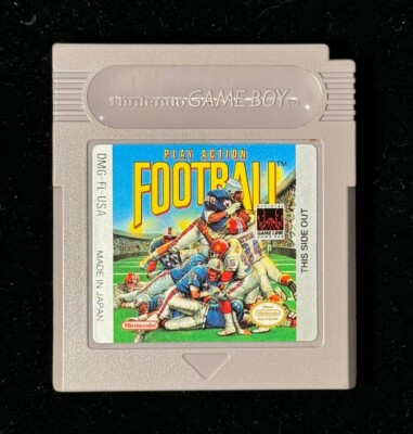 Play Action Football Game Nintendo Gameboy Game Boy Authentic! Original ...