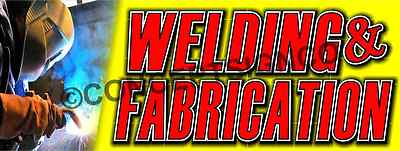 2'X5' WELDING & FABRICATION BANNER Outdoor Indoor Sign Auto Body Shop ...