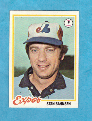 1978 Topps Baseball card # 97 Stan Bahnsen Expos | eBay