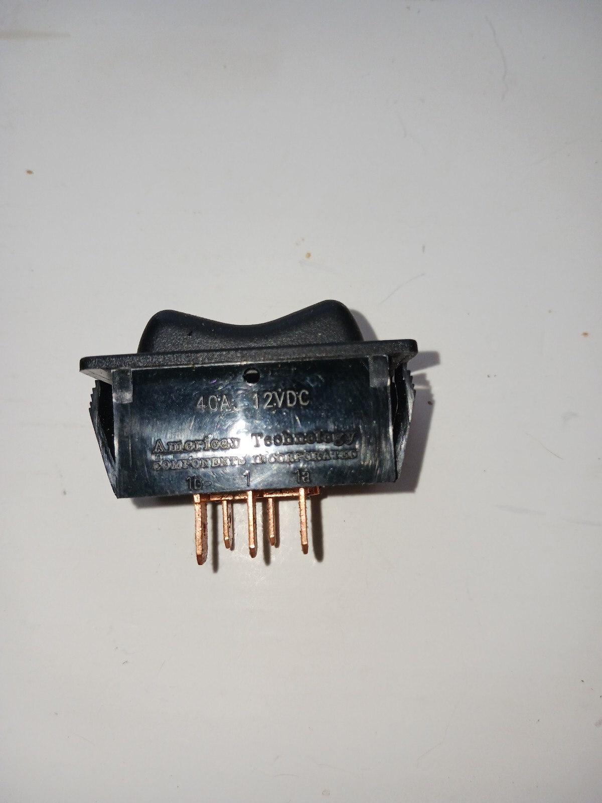 CW Switch In/Out Glide Room 40A 12VDC 5 Prong RV Camper Black Slide Out ...