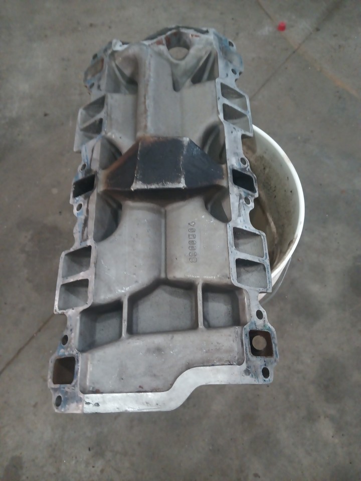 B&M Small Block Chevy Blower 144 Super charger Intake Manifold 8900509 ...